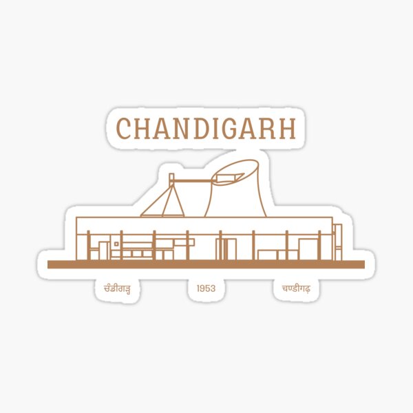 "Chandigarh" Sticker for Sale by CulturalVibes | Redbubble