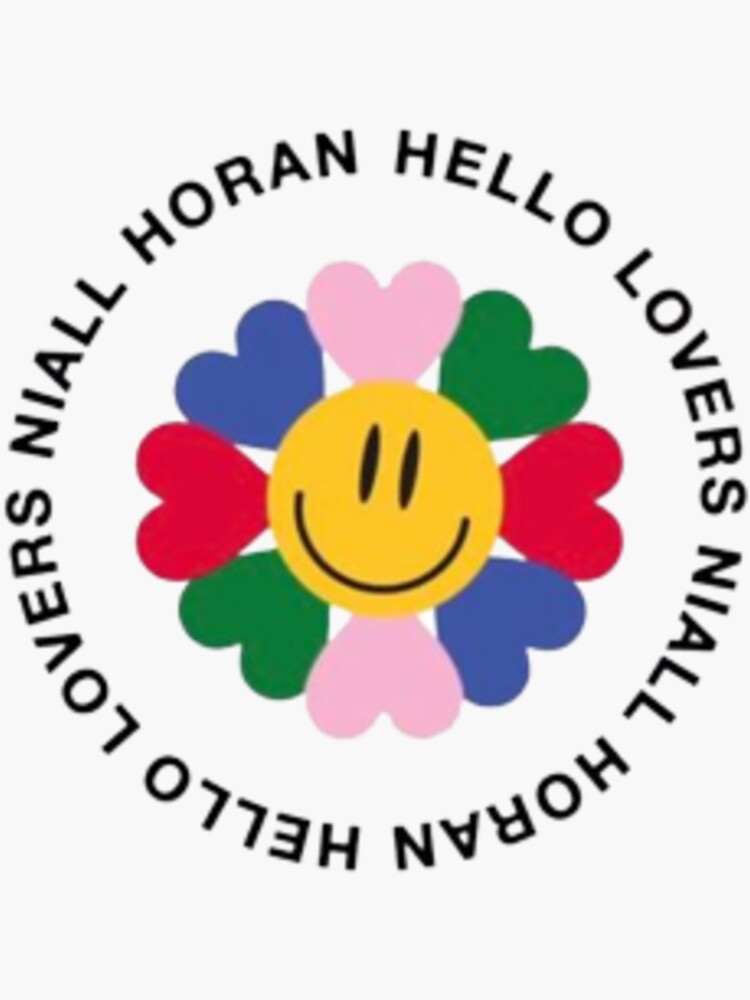 "Niall Horan - Hello Lovers logo" Sticker for Sale by Dreamy Store ...