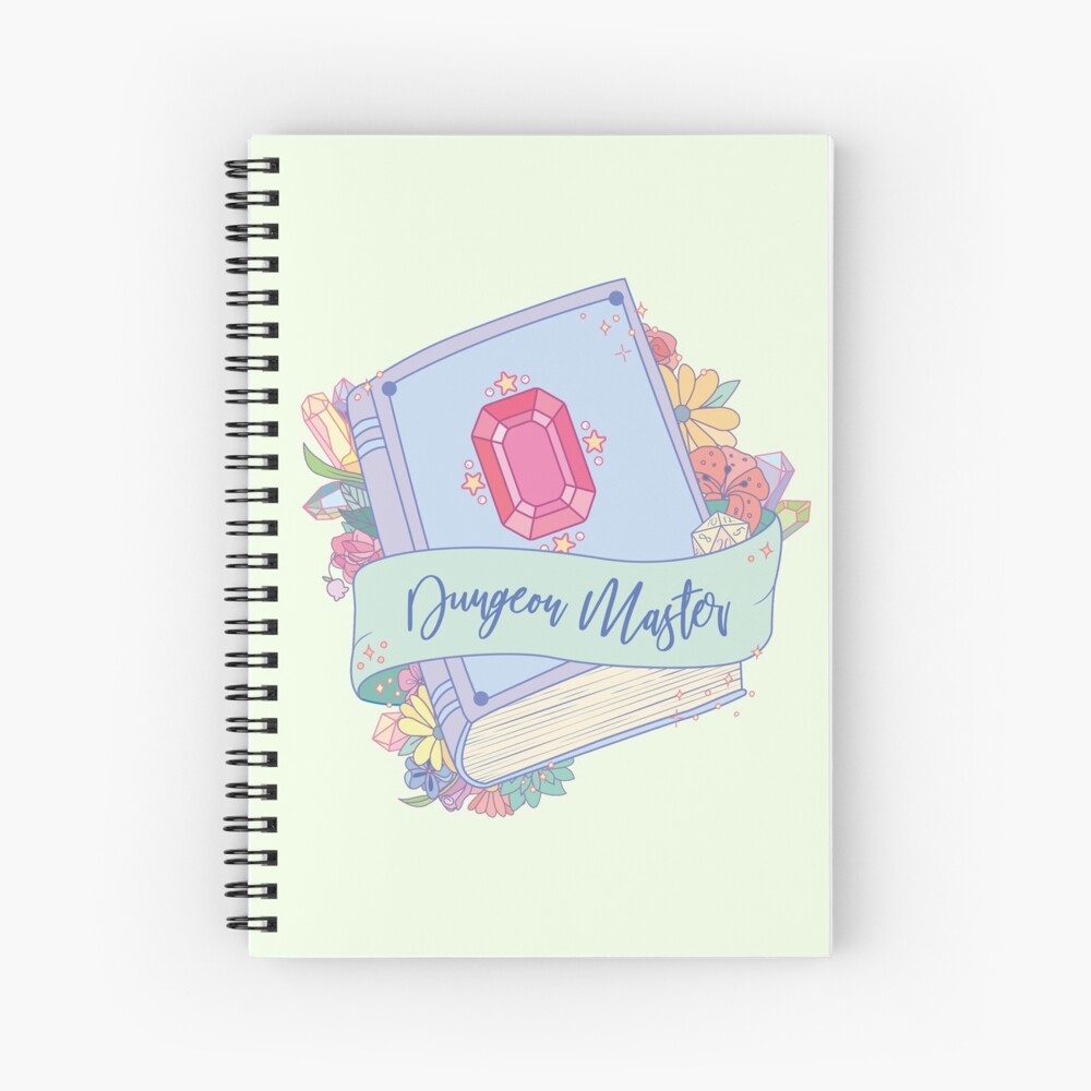 "DM Book" Spiral Notebook for Sale by sarahspivey | Redbubble