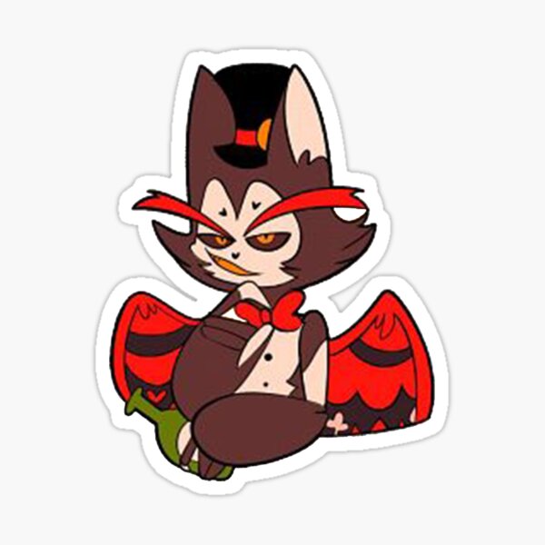 "Hazbin Hotel Husk" Sticker for Sale by sashakolesnik | Redbubble