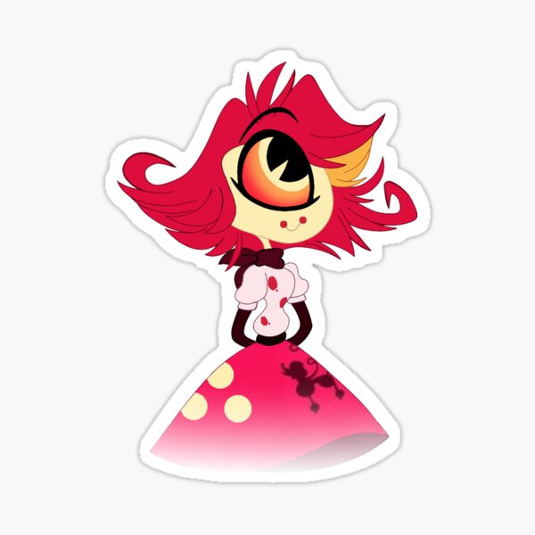 "Hazbin Hotel Niffty" Sticker for Sale by sashakolesnik | Redbubble