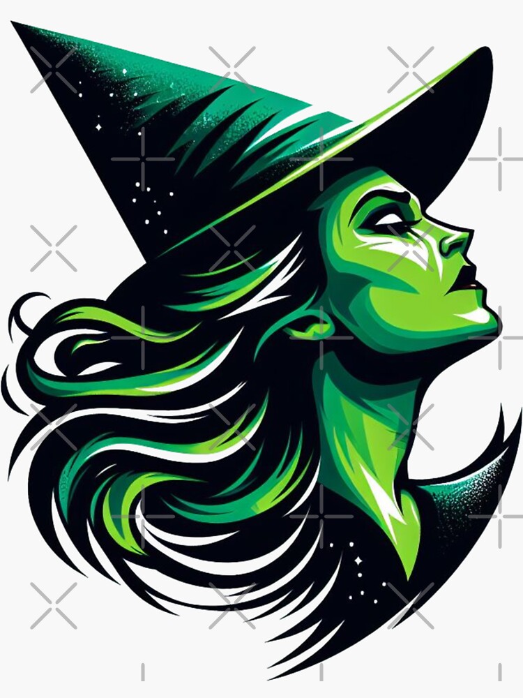 "Elphaba Thropp" Sticker for Sale by greggfriedrice | Redbubble