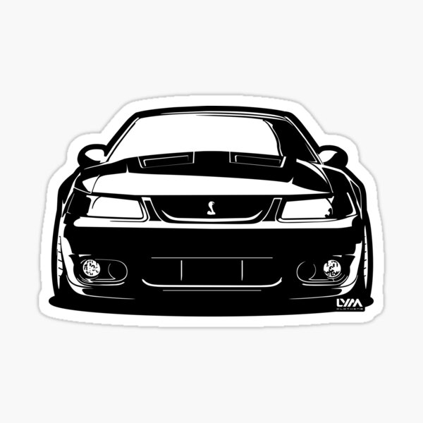 "2003-2004 New Edge Ford Mustang Cobra Terminator" Sticker for Sale by ...