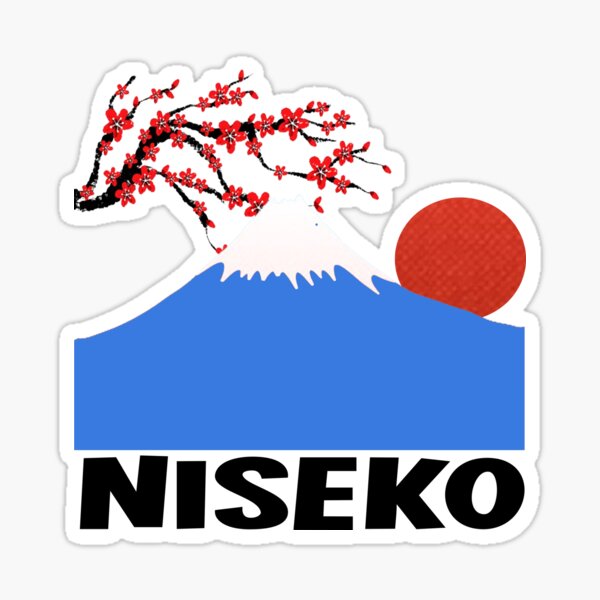 "Niseko Hokkaido Japan" Sticker for Sale by GreatOnizuka ⭐⭐⭐⭐⭐ | Redbubble