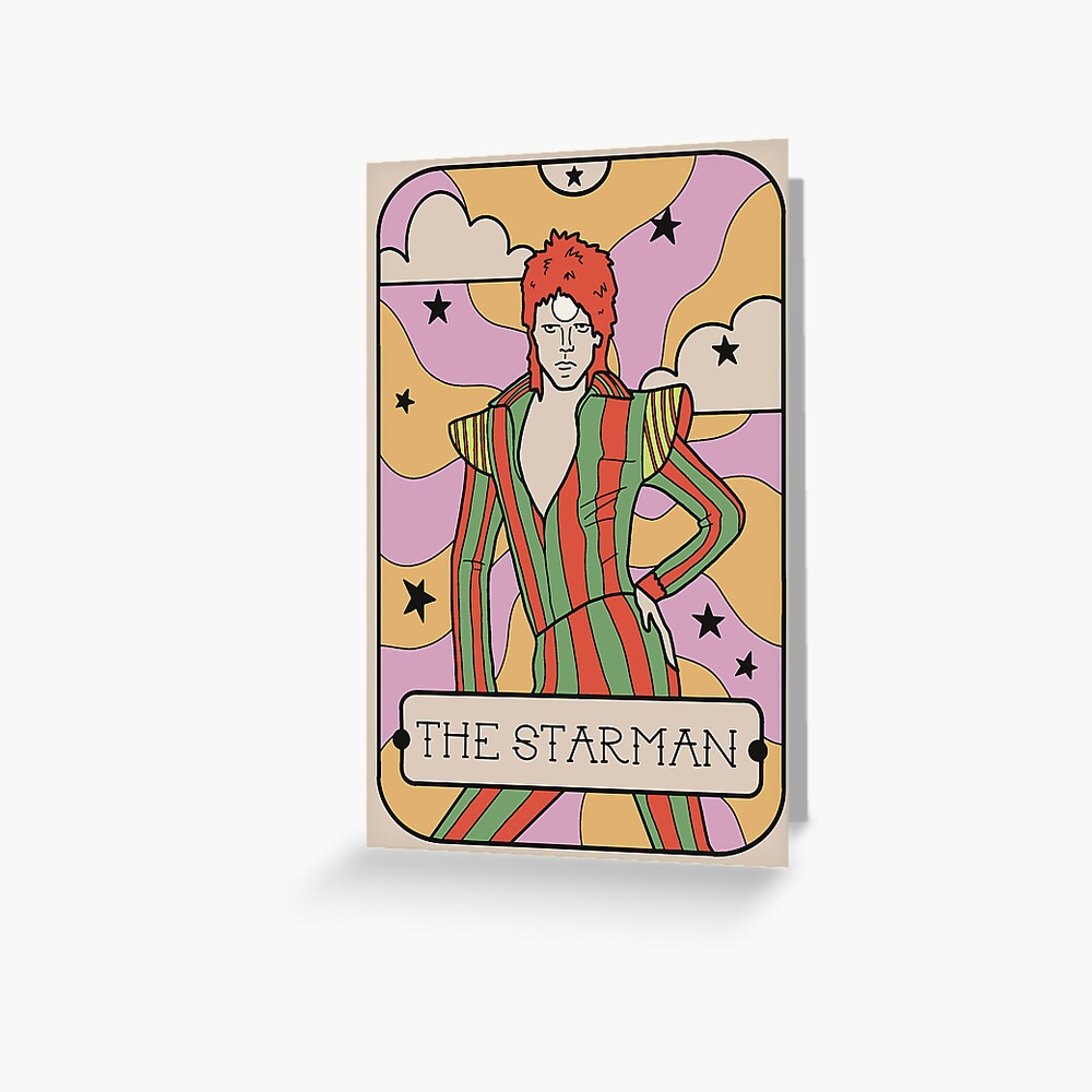 "The Starman Tarot Card" Sticker for Sale by Whotheheckispip | Redbubble