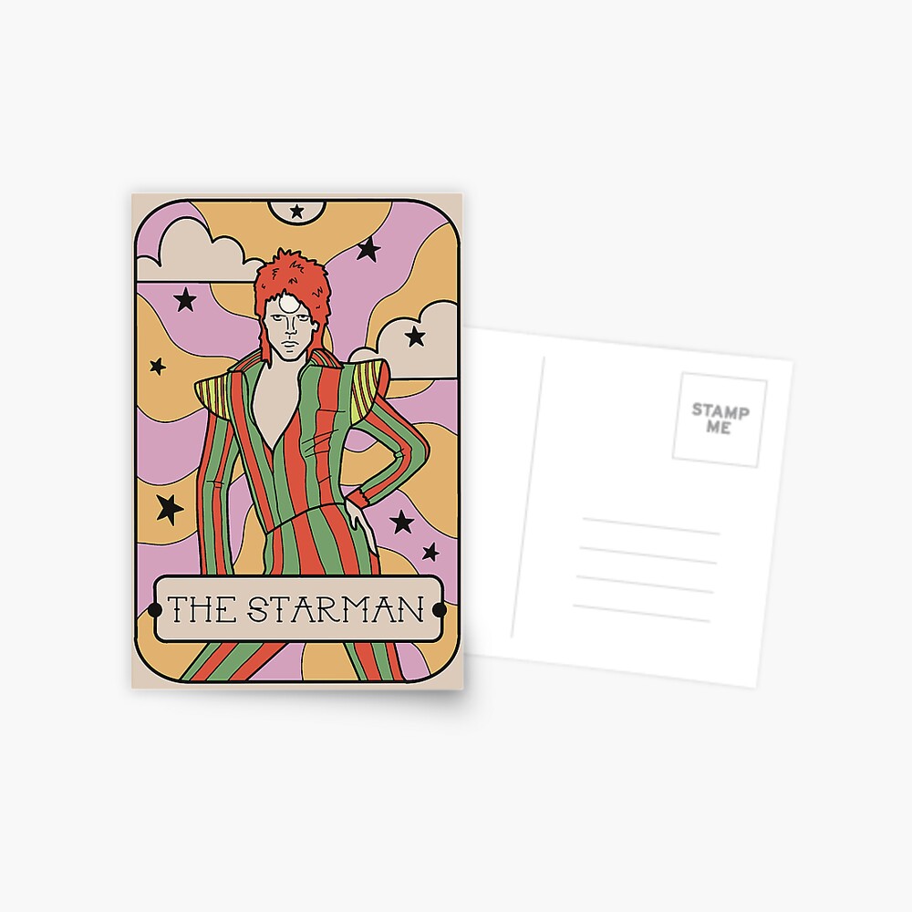 "The Starman Tarot Card" Sticker for Sale by Whotheheckispip | Redbubble