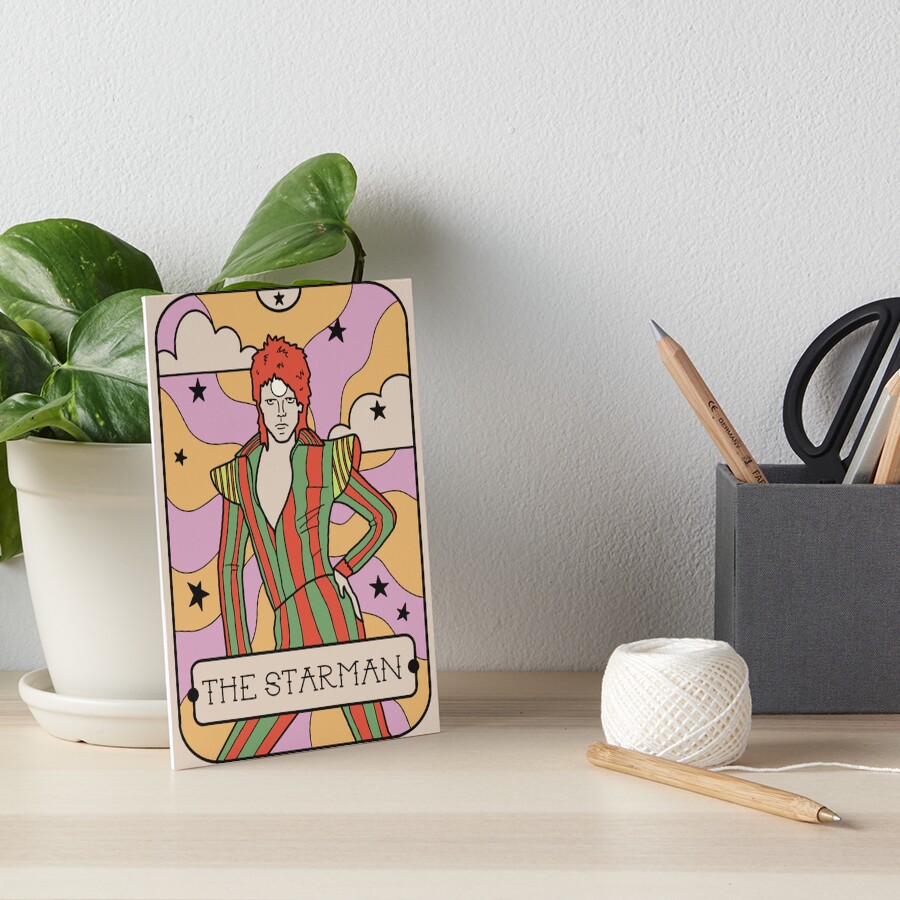 "The Starman Tarot Card" Sticker for Sale by Whotheheckispip | Redbubble