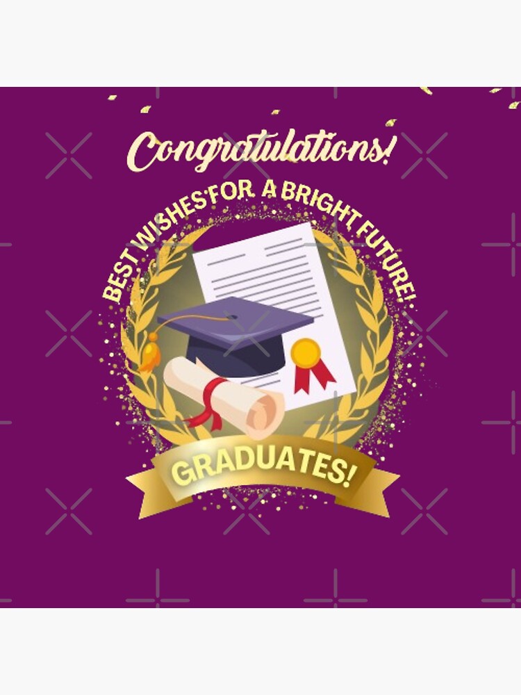 "Graduates- Glow Crazy Congratulations on Your Graduation Straight gold ...