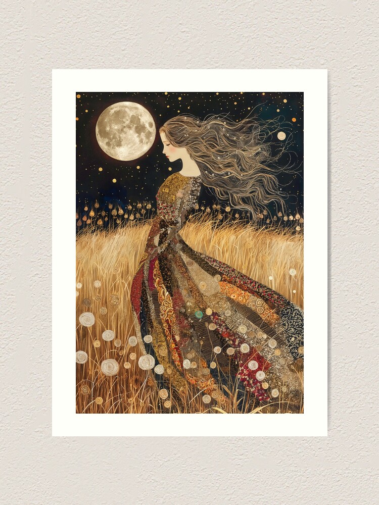 "Harvest Moon" Art Print for Sale by Steven Sandner | Redbubble
