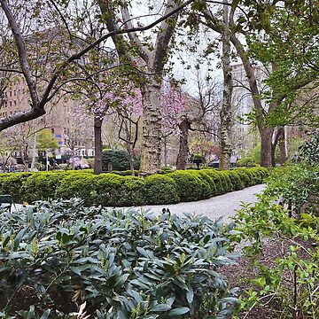 "Gramercy Park Grey Spring Day" Sticker for Sale by offdutyplaces ...