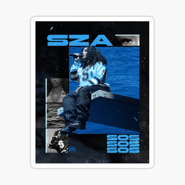 "SZA | SOS " Sticker for Sale by vamtdesigns | Redbubble