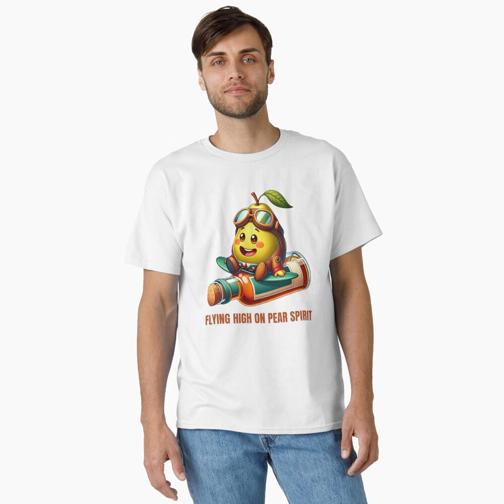"Aviator Pear Adventure: Zesty Flight" Sticker for Sale by vk09 | Redbubble