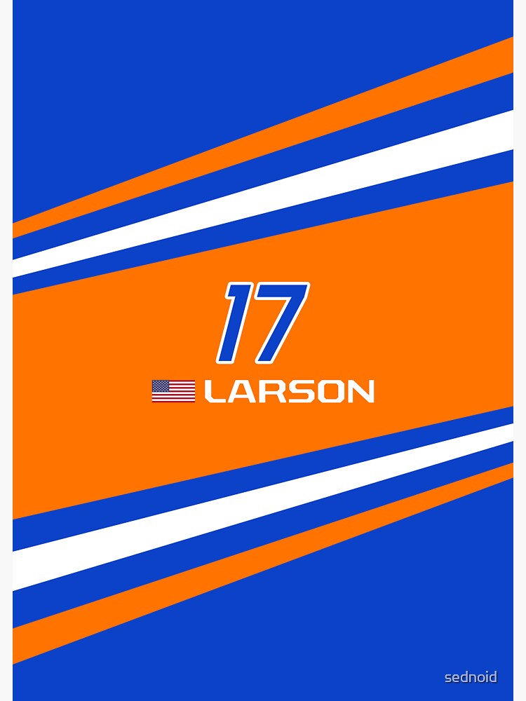 "IndyCar 2024 - #17 Larson" Sticker for Sale by sednoid | Redbubble