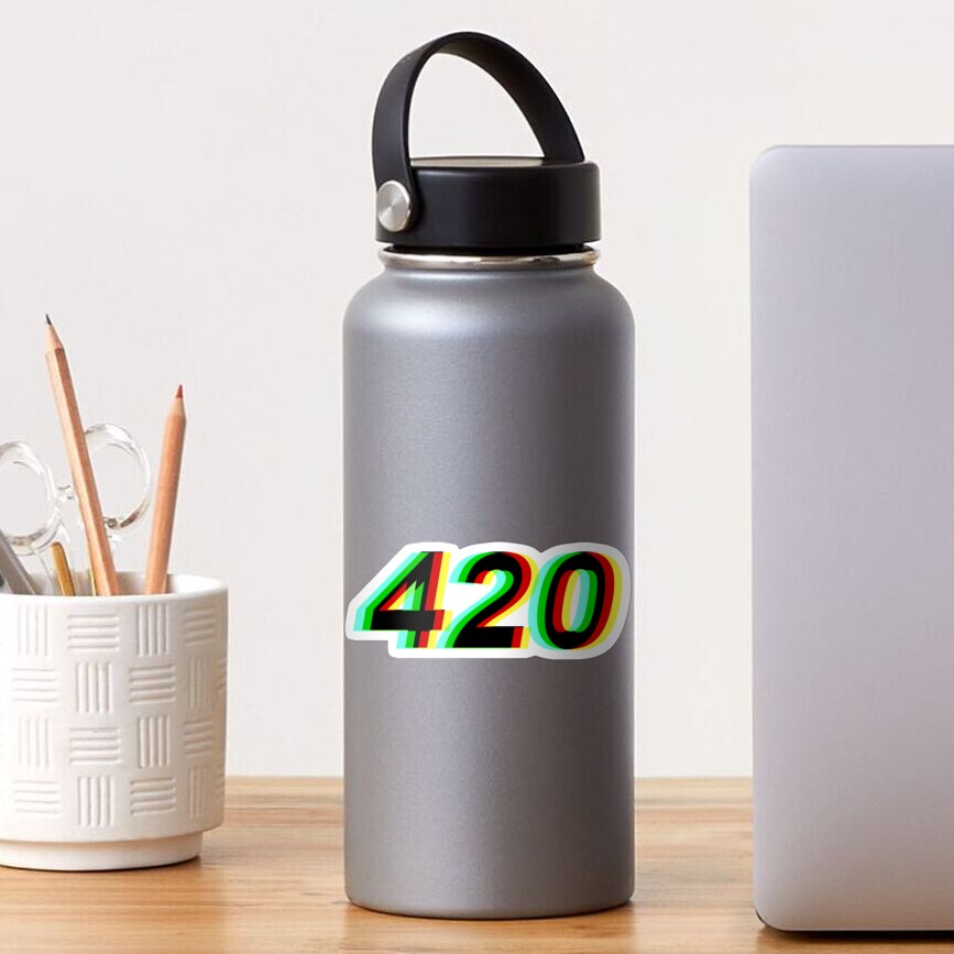 "420" Sticker for Sale by abrown224 | Redbubble