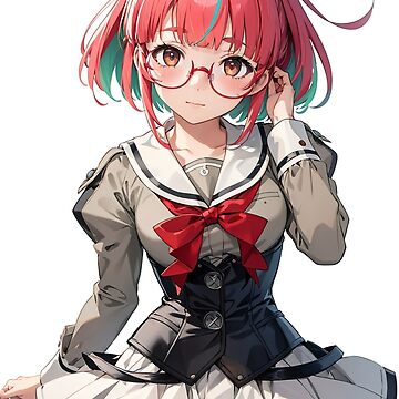 "Cute Anime Girl, Ume" Art Board Print for Sale by iloveanimechibi ...