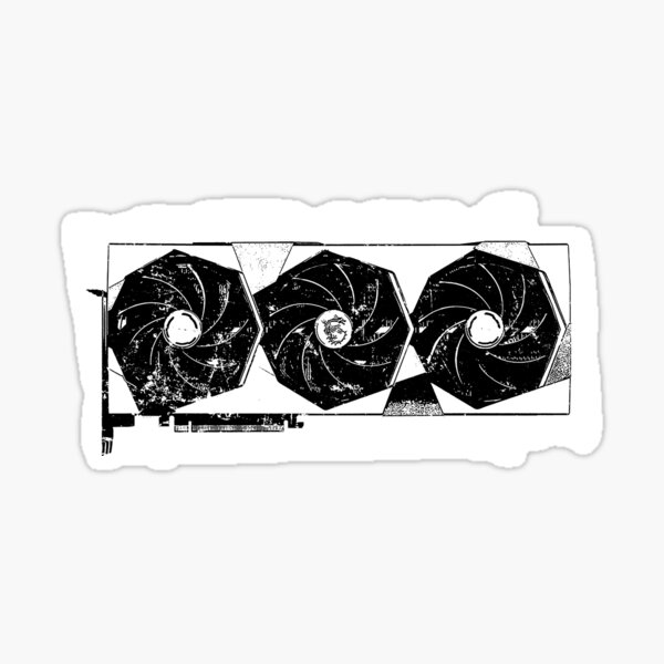 "4090 Graphic Card" Sticker for Sale by deathanarchy | Redbubble
