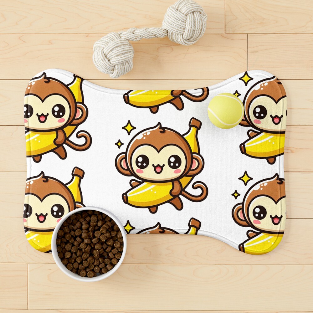 "Banana Monkey Cute" Sticker for Sale by Delidream | Redbubble