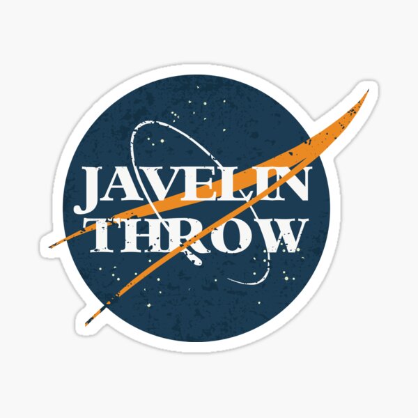 "Javelin Throw Space Vintage" Sticker for Sale by orlumbuspirate ...