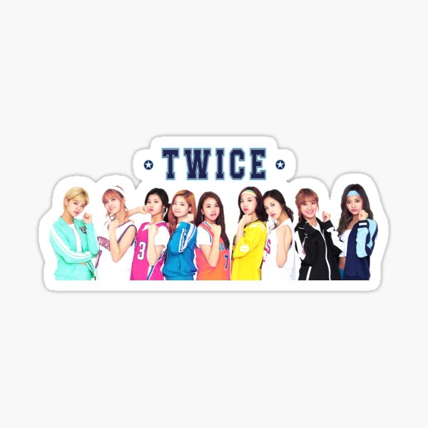 "TWICE Sticker" Sticker for Sale by winterdreamland | Redbubble