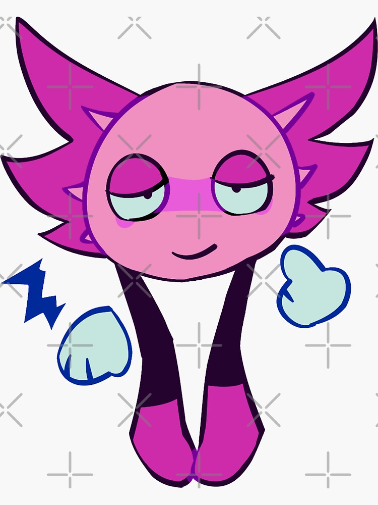 "Kinitopet kinito the axolotl" Sticker for Sale by Gafyndii | Redbubble