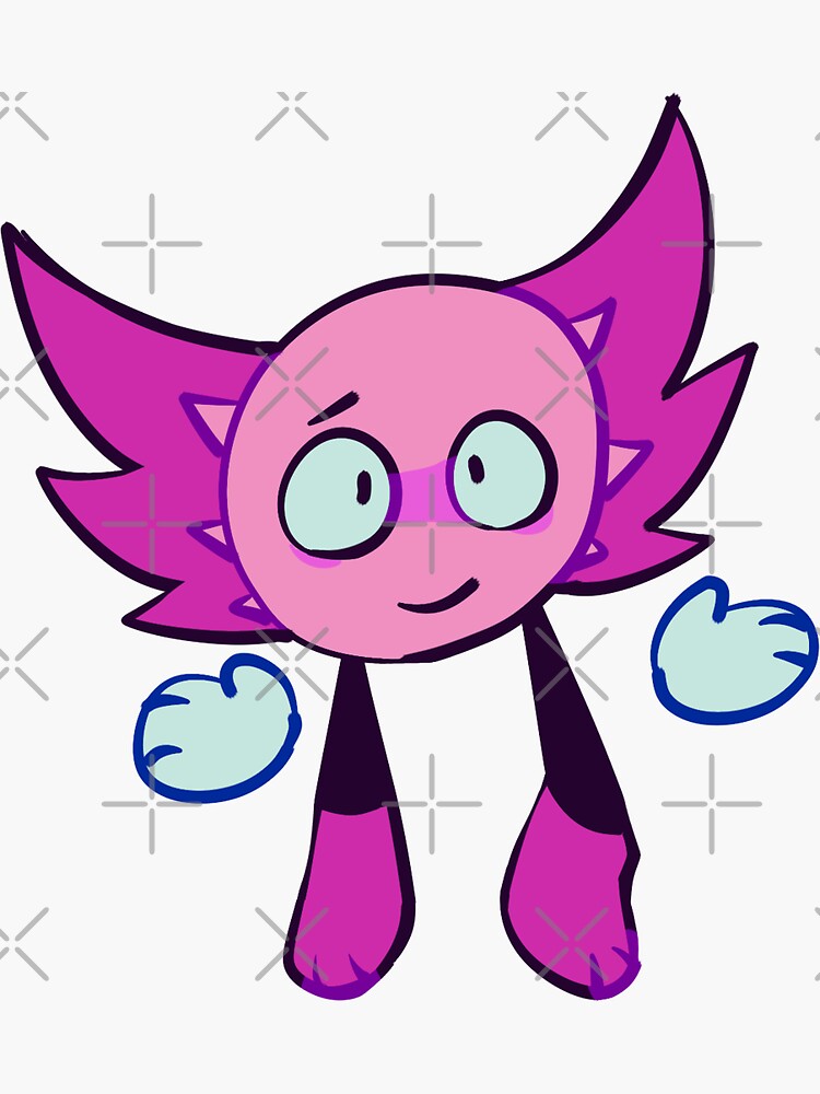 "Kinito the axolotl from Kinitopet" Sticker for Sale by Gafyndii ...