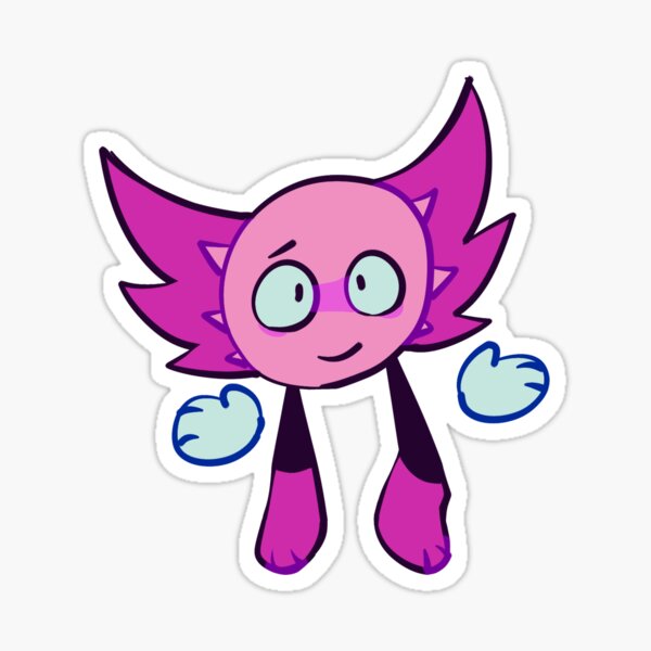 "Kinito the axolotl from Kinitopet" Sticker for Sale by Gafyndii ...