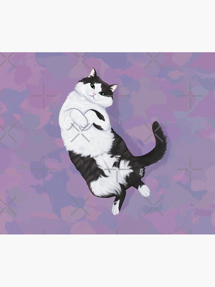 "Friendly Fluffy Feline" Mouse Pad for Sale by jastinamor | Redbubble
