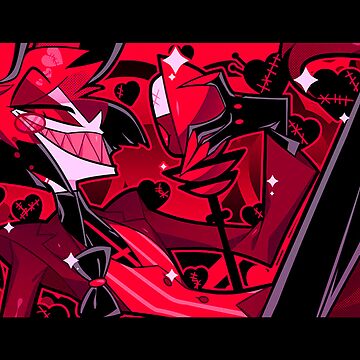 "Hazbin Hotel Alastor Valentines 2024" Sticker for Sale by ...