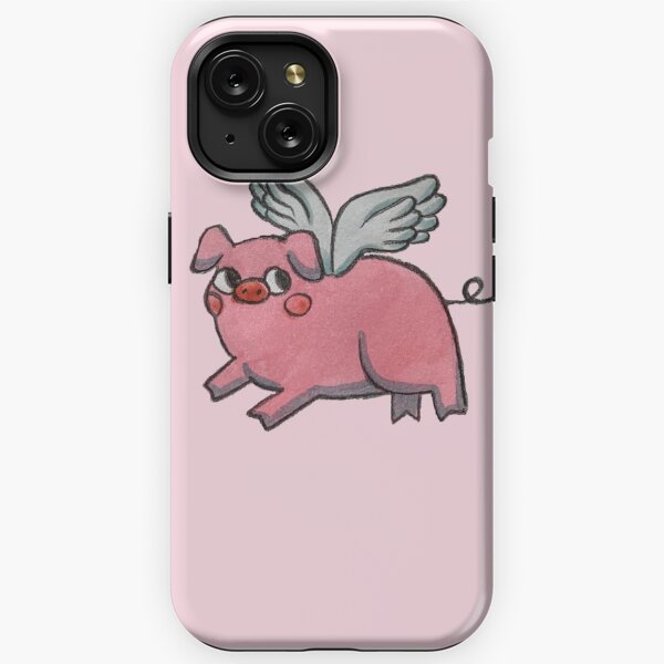 "When Pigs Fly" iPhone Case for Sale by LucaScribbles | Redbubble