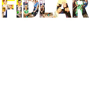 "Fidlar Band T Shirt / Sticker" Sticker for Sale by DiverseDazzle ...