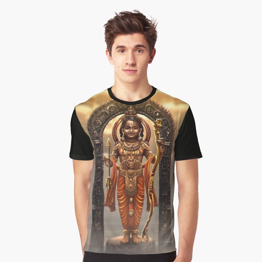 "ayodhya ramar statue bala ramar" Sticker for Sale by bathiv6 | Redbubble
