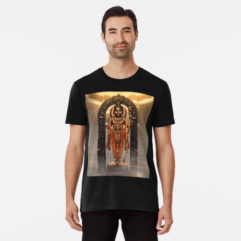 "ayodhya ramar statue bala ramar" Sticker for Sale by bathiv6 | Redbubble