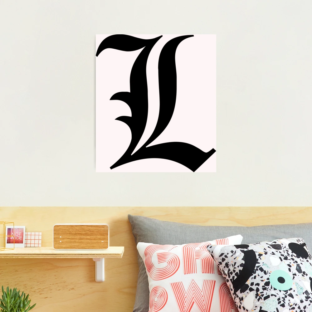 L In Old English Font By Mylostheart13 On Deviantart
