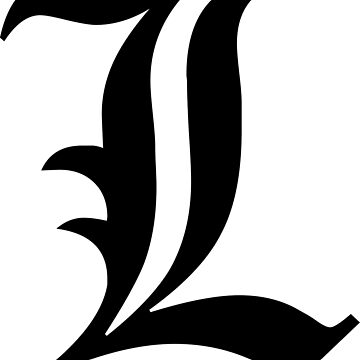 L In Old English Font By Mylostheart13 On Deviantart