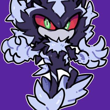 "Mephiles The Dark true Form" Sticker by BlazyArt | Redbubble