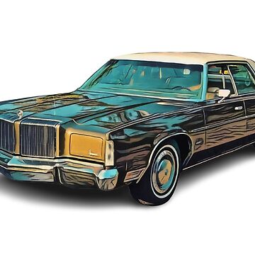 "Imperial LeBaron" Sticker for Sale by erikteutsch | Redbubble
