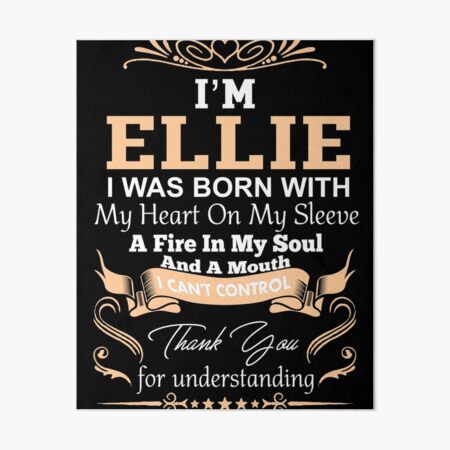 "Ellie Girl Name Definition" Art Board Print for Sale by Share-me ...