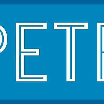 "Petr Name" Sticker for Sale by jeallan | Redbubble