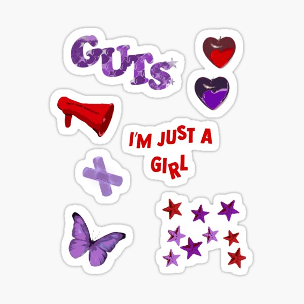 "Guts sticker pack " Sticker for Sale by aruglalemonz39 | Redbubble