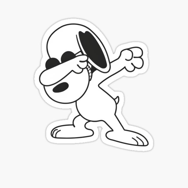 "cooooool dog " Sticker for Sale by Dream93store | Redbubble