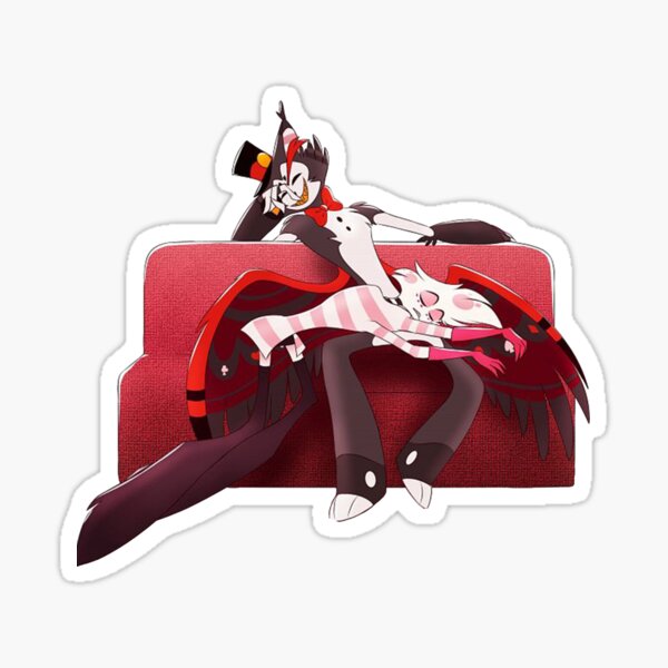 "Hazbin Hotel - Husk" Sticker for Sale by Thumbo-ArtBumbo | Redbubble
