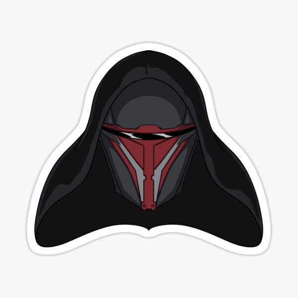 "Revan Mask: KOTOR" Sticker for Sale by Etharnyus | Redbubble