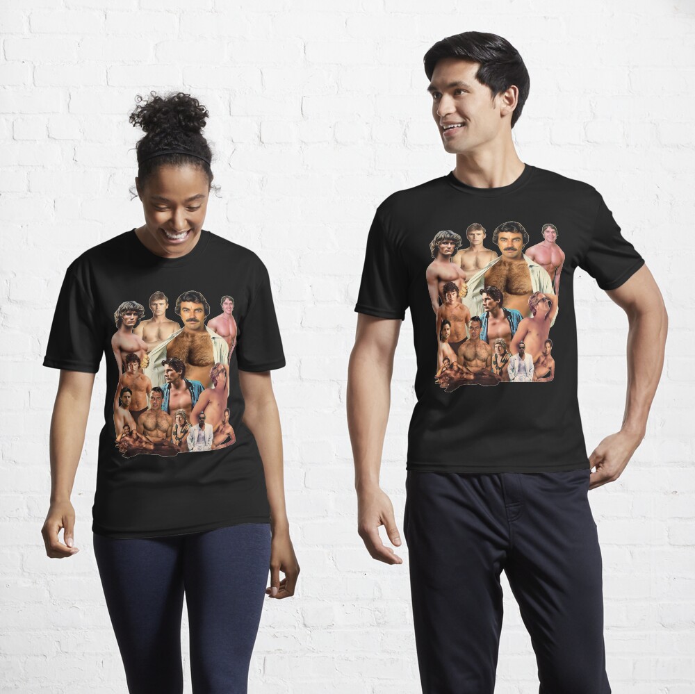 "Hunks of the 80s" Sticker for Sale by ourkid | Redbubble