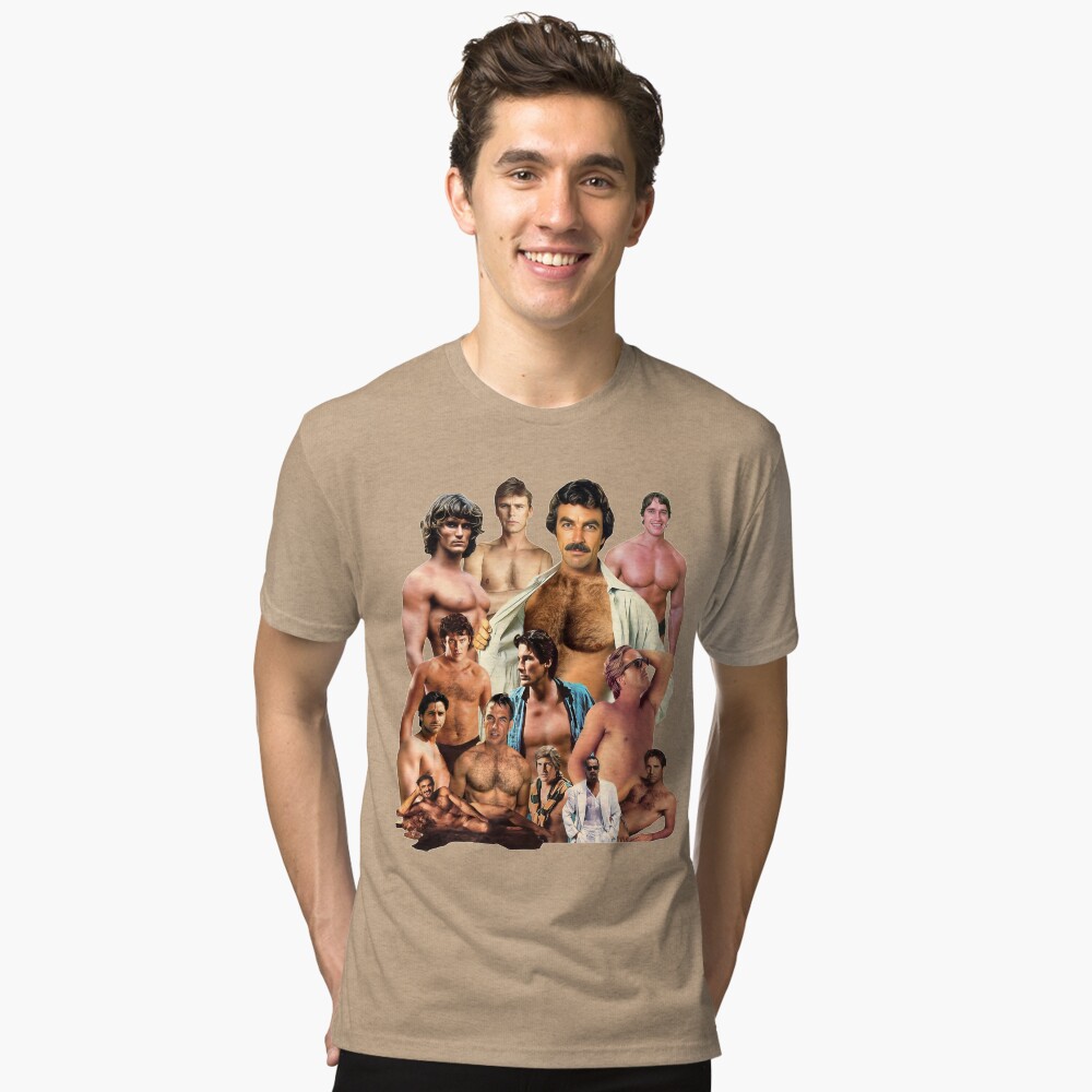 "Hunks of the 80s" Sticker for Sale by ourkid | Redbubble