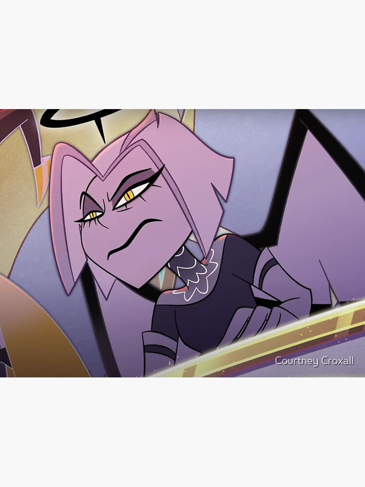 "Lute Hazbin Hotel" Sticker for Sale by Courtney Croxall | Redbubble