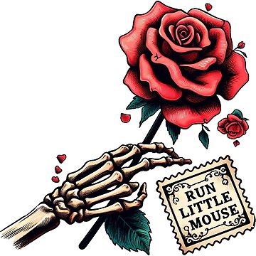 "Zade Meadows Run Little Mouse" Sticker for Sale by devonclemon | Redbubble