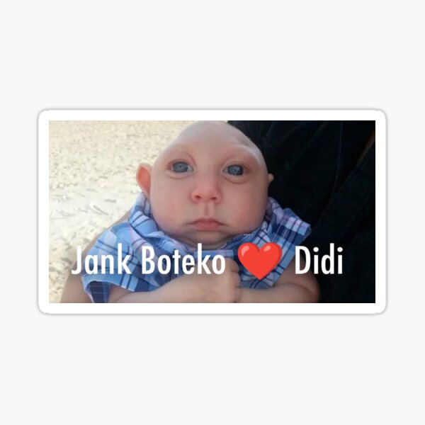 "Jank Boteko" Sticker for Sale by jshultzca | Redbubble
