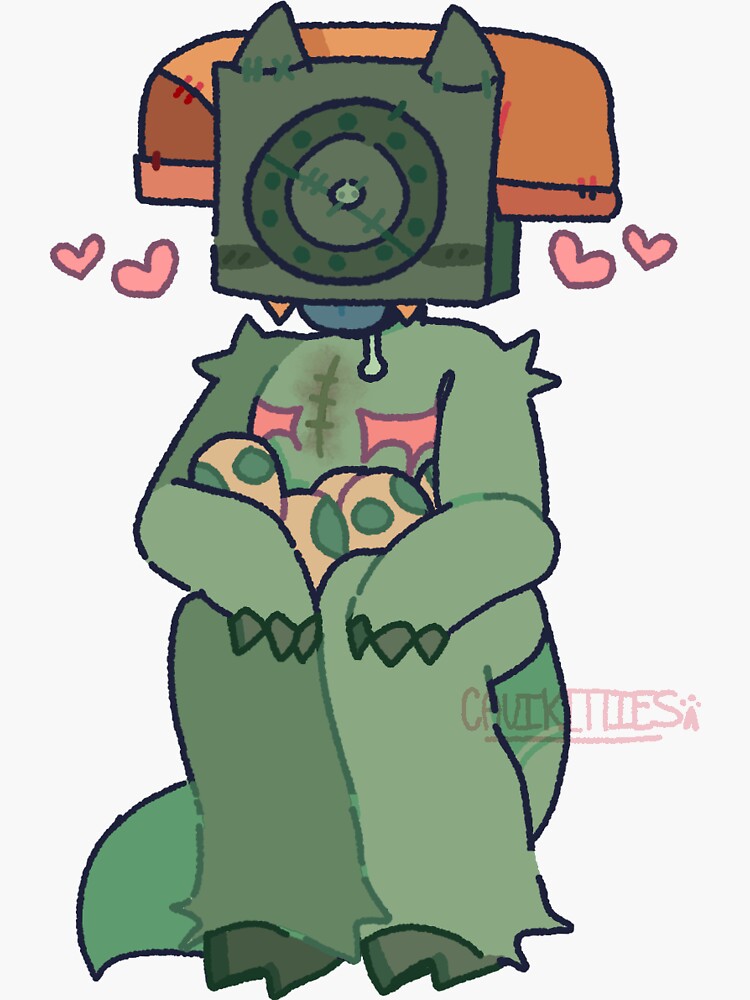 "Dialtown PhoneGingi / Gingi" Sticker for Sale by Cavikittiez | Redbubble