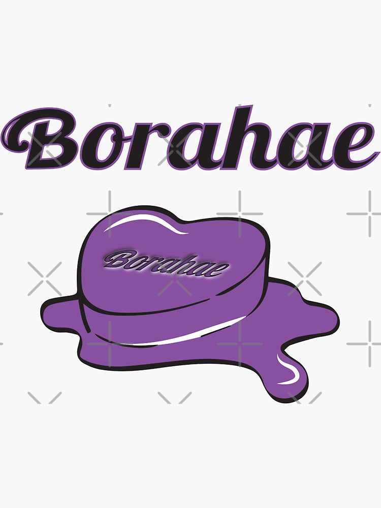 "BTS Butter Borahae Logo" Sticker for Sale by IronMan5000 | Redbubble