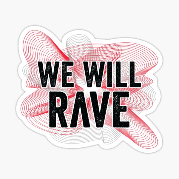 "Kaleen - We Will Rave [2024, Austria]" Sticker for Sale by ...